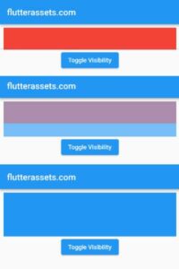 How To Show Hide And Collapse Widgets In Flutter