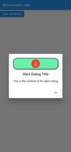 Flutter Basics- How to use Flutter AlertDialog with examples