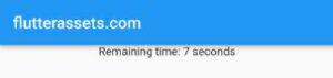 How To Create A Timer In Flutter – Examples
